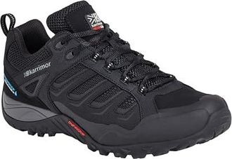 Karrimor Helix Low Weathertite, Chaussures de Randonnée Basses Homme, Noir (Blk), 44 EU