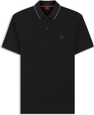BOSS Hommes Passertip Polo Slim en piqu&eacute; de Coton Stretch