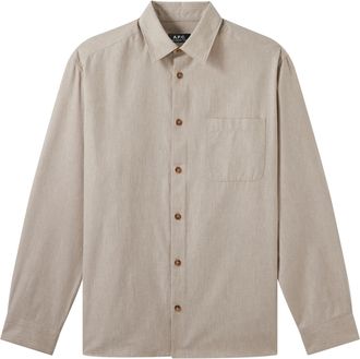 A.P.C. Chemise Malo Logo A.P.C