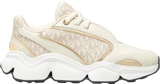 Michael Kors Low-Top Sneaker - Renny Trainer - Gr. 37 (EU) - in Creme - f&uuml;r Damen