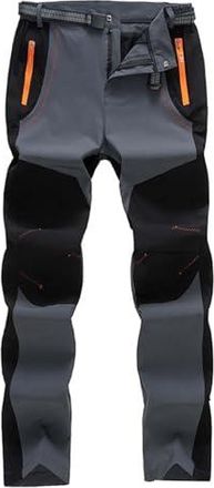 Generic Pantalon de randonn&eacute;e pour homme - R&eacute;sistant &agrave; leau - Coupe-vent - Pantalon de travail cargo confortable et respirant - Pantalon de marche d&eacute;contract&eacute;