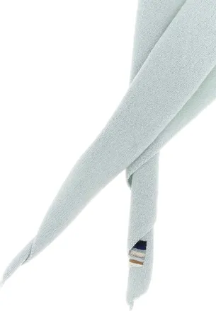 Extreme Cashmere Womens Pastel Light-Blue Cashmere Blend N&acirc;&deg;35 Foulard Glass Sciarpe E Scarfs