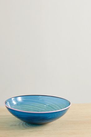 La DoubleJ Schale Aus Muranoglas - Blau