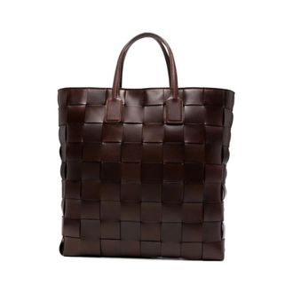 Dragon Diffusion Pino Tote Bag im Flecht-Design - - Bags - Damen - Braun - ONE SIZE