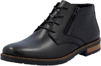 Rieker Bottes &agrave; lacets pour homme, noir, taille 43 EU, Noir, 43 EU