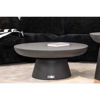 Elementi Elementi - kylix Table basse en béton unique mobilier design 86 x 86 x 35.6 cm