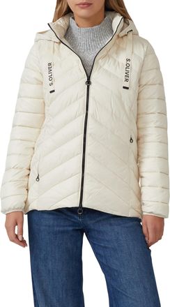 s.Oliver Steppjacke mit abnehmbarer Kapuze