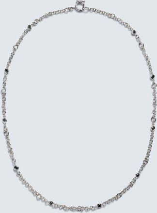 Spinelli Kilcollin Halskette Gravity Estrella aus Sterlingsilber, 18kt vergoldet, mit Diamanten