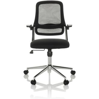 hjh OFFICE [NEUWERTIG] Hjh Office Miko B Eco Netz Stoff Schwarz Bürostuhl Drehstuhl Schreibtischstuhl B-Ware