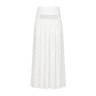 Isabel Marant Pylka Maxi-Rock - - Skirts - Damen - Wei&szlig; - M