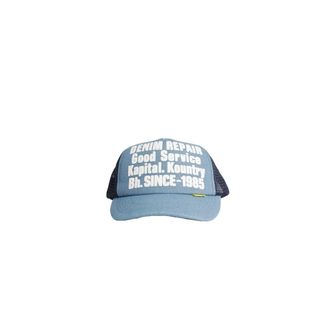 KAPITAL Denim Repair Service Trucket Hat