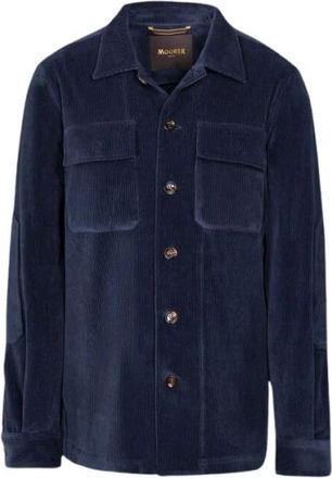 Moorer Homme, Vestes, Bleu, Taille: M Nowel-U08