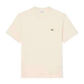 Lacoste T-Shirt mit kleinem Logo - - Tops - Herren - Beige - XL