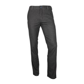 Meyer Aktive Jersey Look Chino Hose Grau - - Trousers - Herren - Grau - XL