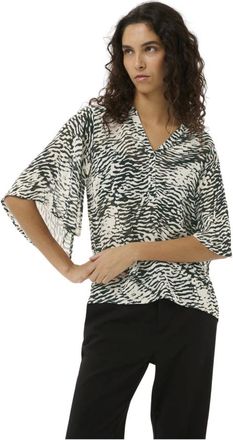 Inwear Femme, Blouses et Chemises, Multicolore, Taille: 42 FR Wavy Structure Blouse