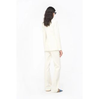 Pinko Weite Hosen - - Trousers - Damen - Wei&szlig; - L