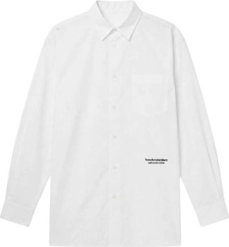 New Amsterdam Surf Association Oversized Hemd - - Shirts - Herren - Wei&szlig; - L