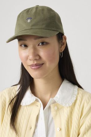 Levi's Casquette Mini Graphique - Femme - Vert / Deep Lichen Green - One Size