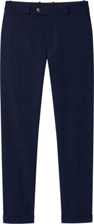 Roberto Ricci Design Chino dhiver ajust&eacute; &agrave; micro-motifs en Surflex - Homme - Pantalons - Bleu - Taille: M