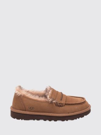 UGG Mocassins penny Ellis en cuir nubuck avec doublure en shearling