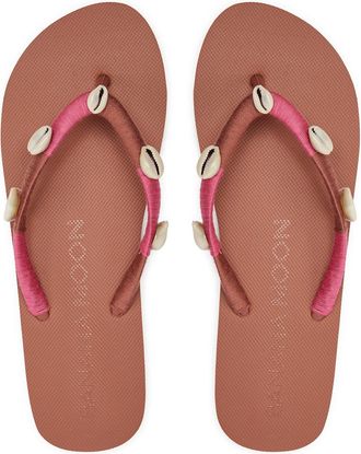 Banana Moon Zehentrenner Banana Moon Nilulu Seaside Dunkelrot