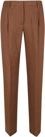 Lardini Femme, Pantalons, Brun, Taille: 38 FR Trousers