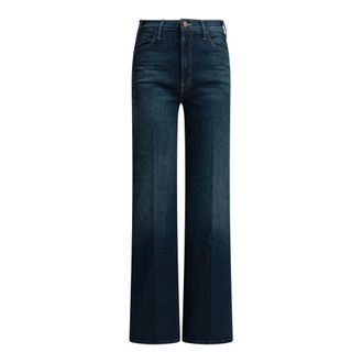 Mother Femme, Jeans, Bleu, Taille: W25 Hustler Roller Sneak Jeans