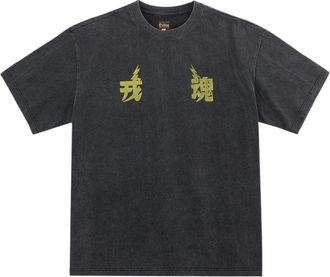 Evisu T-shirt Logo Tonnerre - Homme - Tops - Gris - Taille: 2XL