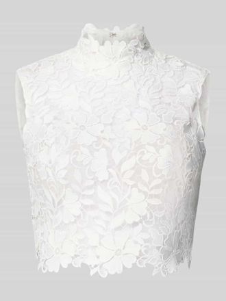 Luxuar Regular Fit Top in semitransparentem Design