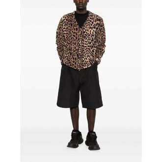 A Bathing Ape Leopard Print Jacket - Brown