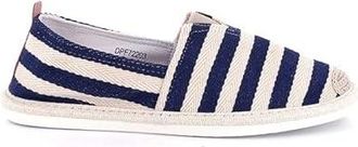 UOMO Design Espadrille Homme en Toile - Eliott (Marine Ray, Numeric_43)