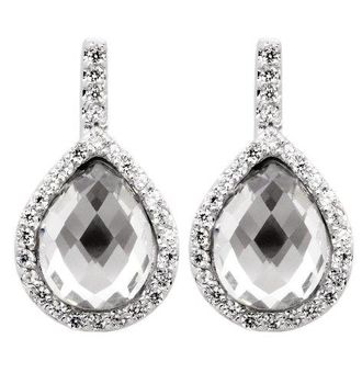 Burgmeister Jewelry - JHE1049-221 - Boucles dOreille Femme - Argent 925/1000 - Zirconium
