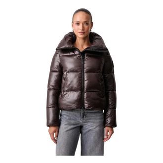 Save The Duck Isla Kurze Jacke - - Jackets - Damen - Braun - M
