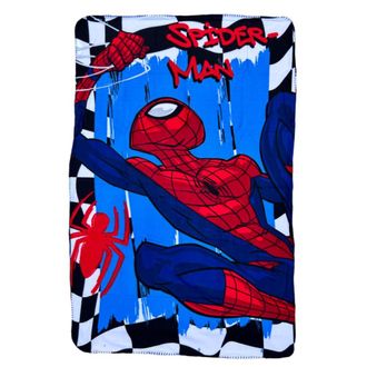 Cartoon Kinderdecke Spiderman Marvel 100 x 150 cm Fleecedecke 100% weiches Polyester 210gsm