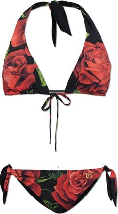Dolce & Gabbana Damen, Bademode, Schwarzk, SGr&ouml;&szlig;e