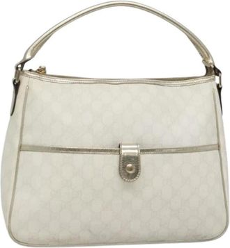 Gucci Pre-owned Toile sacs-main - Femme - Pre-owned - Blanc - Taille: ONE Size