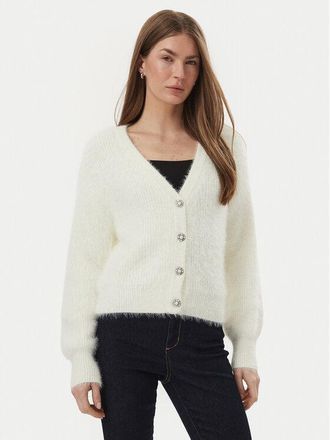 Guess Strickjacke W6BR26 Z1408 Creme Regular Fit