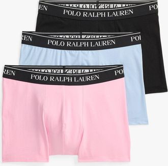 Polo Ralph Lauren Lot de 3 boxers en coton