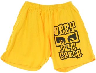 Obey Trainingshose - - Shorts - Herren - Gelb - XL