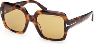 Tom Ford Femme, Accessoires, Brun, Taille: 54 MM Kaya Lunettes de soleil