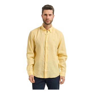 HUGO BOSS Homme, Chemises, Jaune, Taille: XL Liam Shirt