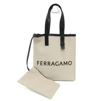 Ferragamo Pre-owned Leder totes - - Pre-owned - Damen - Beige - ONE SIZE