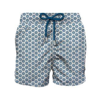 Saint Barth Homme, Maillots de bain, Multicolore, Taille: L Short de bain mi-long Lighting