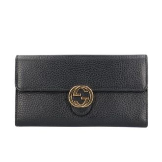 Gucci Pre-owned Long wallet (bi-fold) - - Pre-owned - Damen - Schwarzk - ONE SIZE