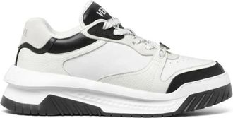 Versace Homme, Chaussures, Blanc, Taille: 45 EU Chaussons