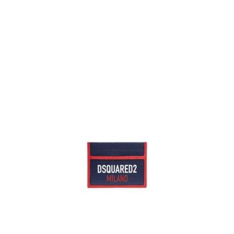 Dsquared2 Tricolor Cardholder - - Accessories - Herren - Blau - ONE SIZE