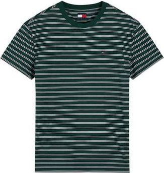 Tommy Hilfiger T-shirt droit &agrave; rayures en coton