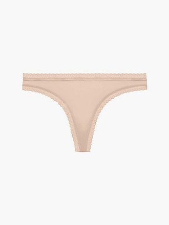 Calvin Klein Thong - Bottoms Up - Calvin Klein - Beige - Women - XL