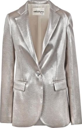 ottod'Ame Damen, Jacken, Grau, LGr&ouml;&szlig;e