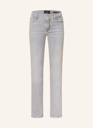 7 For All Mankind Bootcut Jeans Riverstone grau
